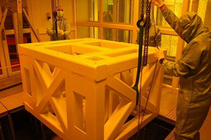 Designing & Installing a Large, Rigid Structural Machine Base | IES